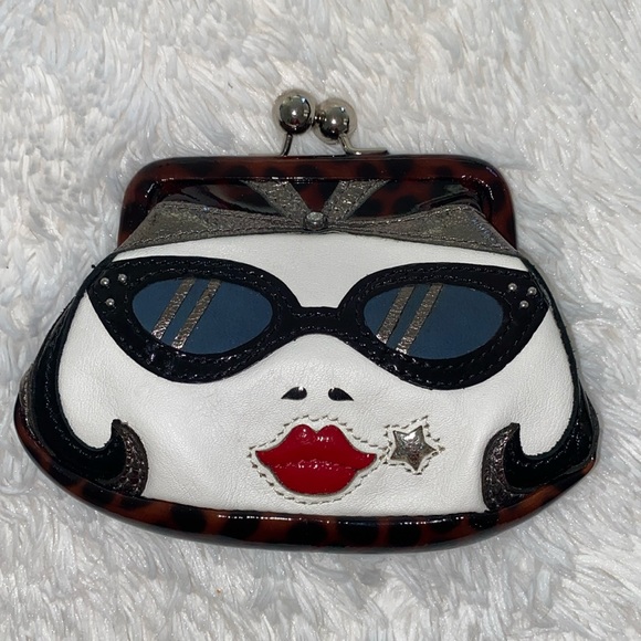 Brighton | Bags | Brighton Clutch Collectors Edition Ladies Face And ...